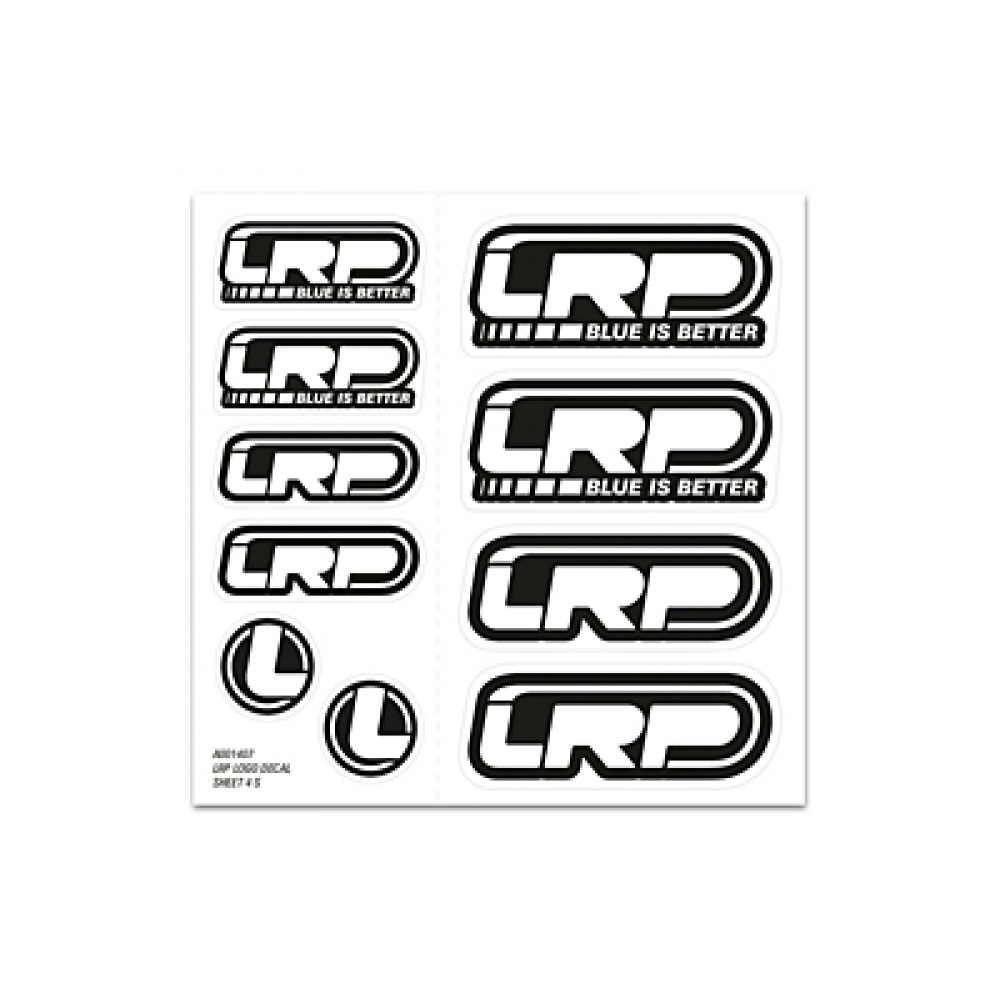 LRP Logo Decal Sheet 4S