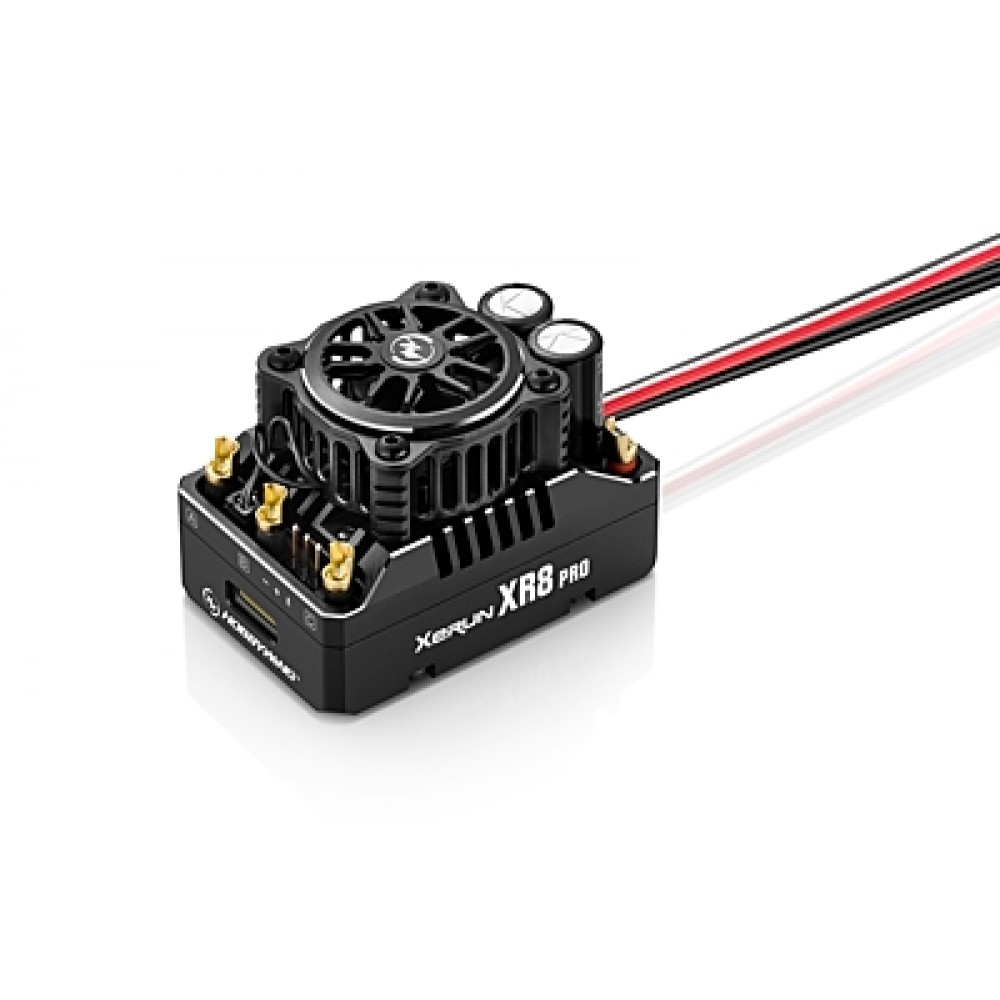 HOBBYWING 30113400 XeRun XR8 Pro G3 Brushless ESC 200A 2-4S Lipo